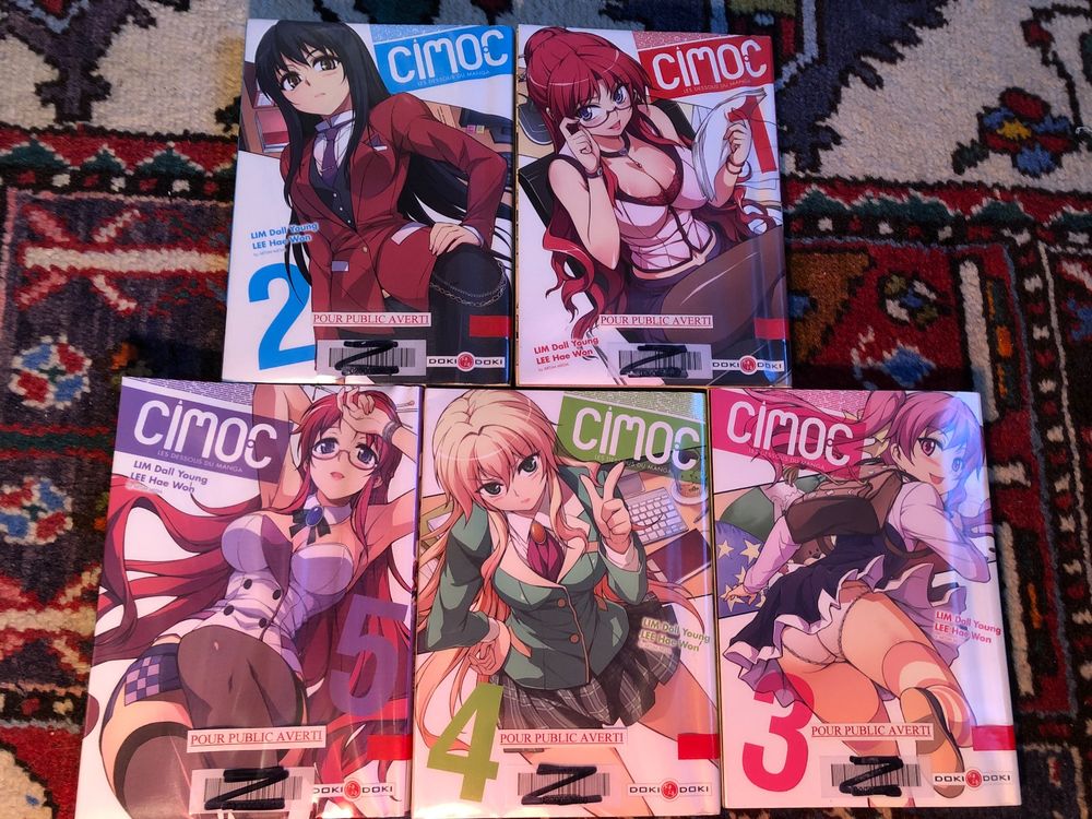 Cimoc: les dessous du manga, tome 1 à 5, série complète | Kaufen auf Ricardo