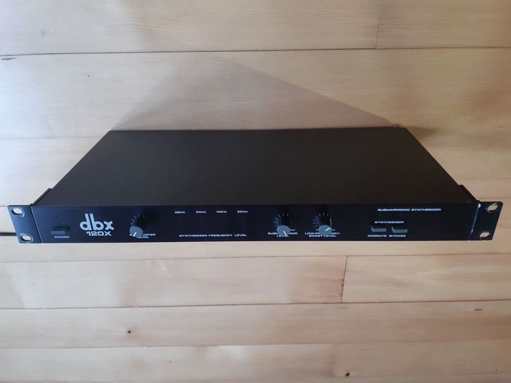 DBX 120X - Subharmonic Synth. - UPGRADED (Gebraucht) in Bern für CHF ...