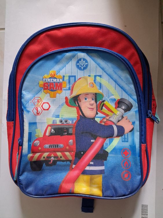 Sam der Feuerwehrmann Rucksack für Kindergarten/Vorschule (Gebraucht ...