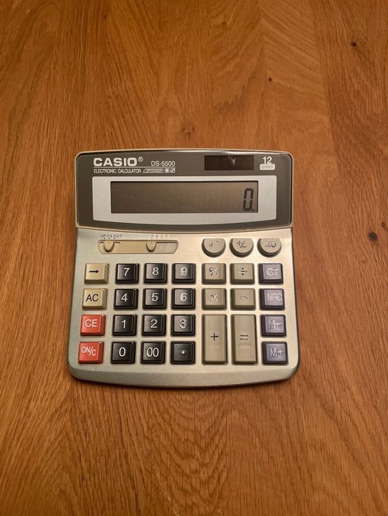 Casio DS-5500 (Gebraucht) in für CHF 3 – mit Lieferung auf Ricardo kaufen