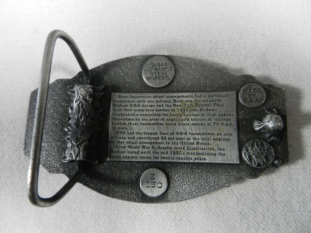 Gürtelschnalle / Belt Buckle New York Central Railroad (Gebraucht) in ...