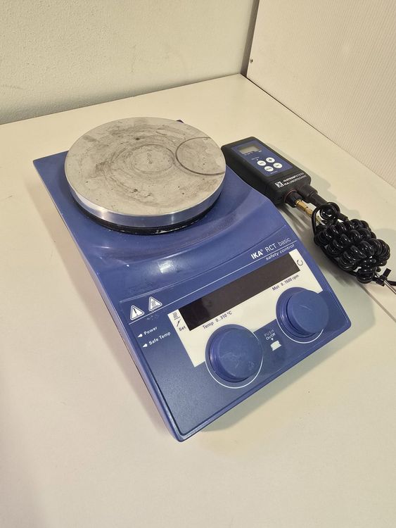 IKA RCT basic safety control mit ETS-D3 fuzzy Sonde (Gebraucht) in ...