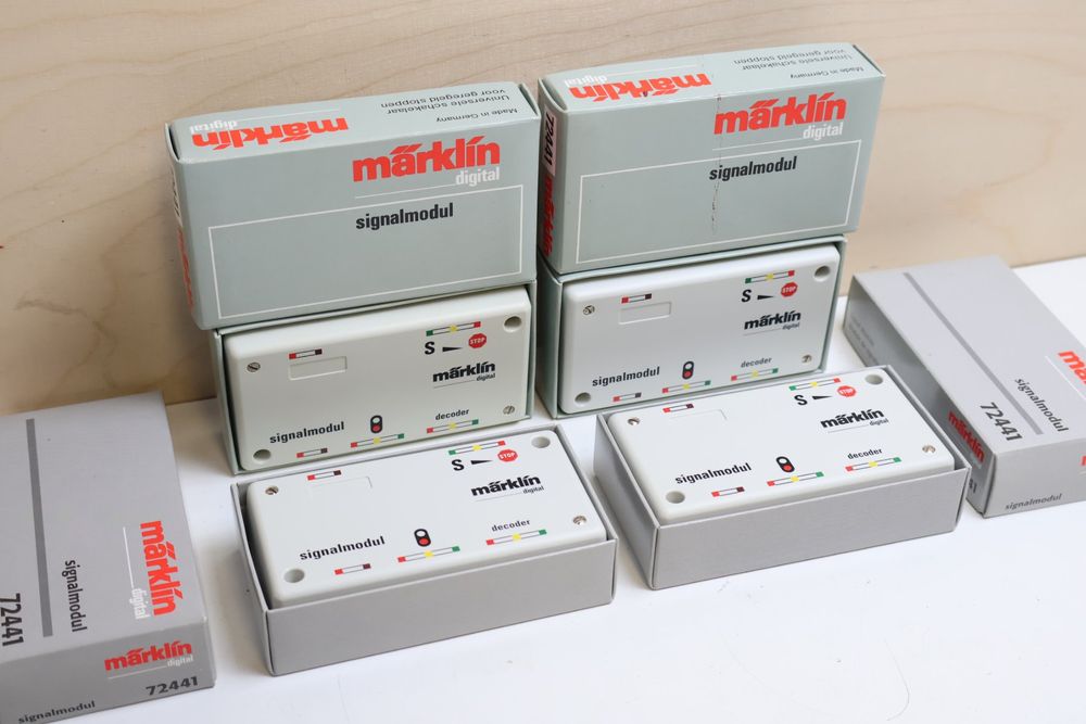 Märklin 4 x Signalmodul Decoder 72441- Neupreis: 290.- (Gebraucht) in Winterthur für CHF 99 ...