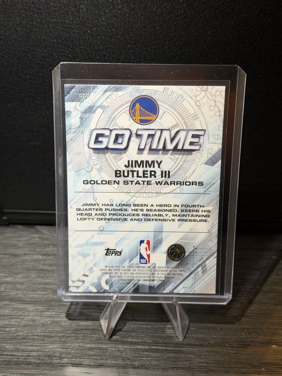 2025-26 Topps Chrome Basketball Go Time Jimmy Butler RAYWAVE (Neu ...