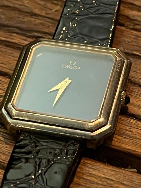 Vintage omega tank de ville 1970-72 manuelle plaquée or | Kaufen auf ...