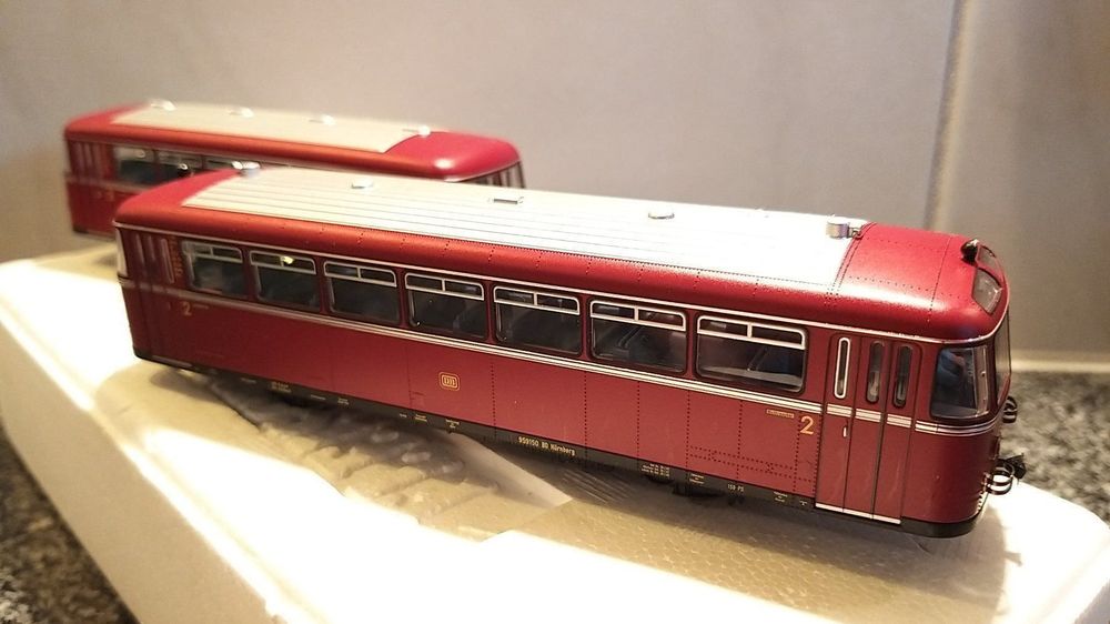 Fleischmann - Schienenbus-Set DB VT95 & VB142 - RARITÄT! (Neu und ...
