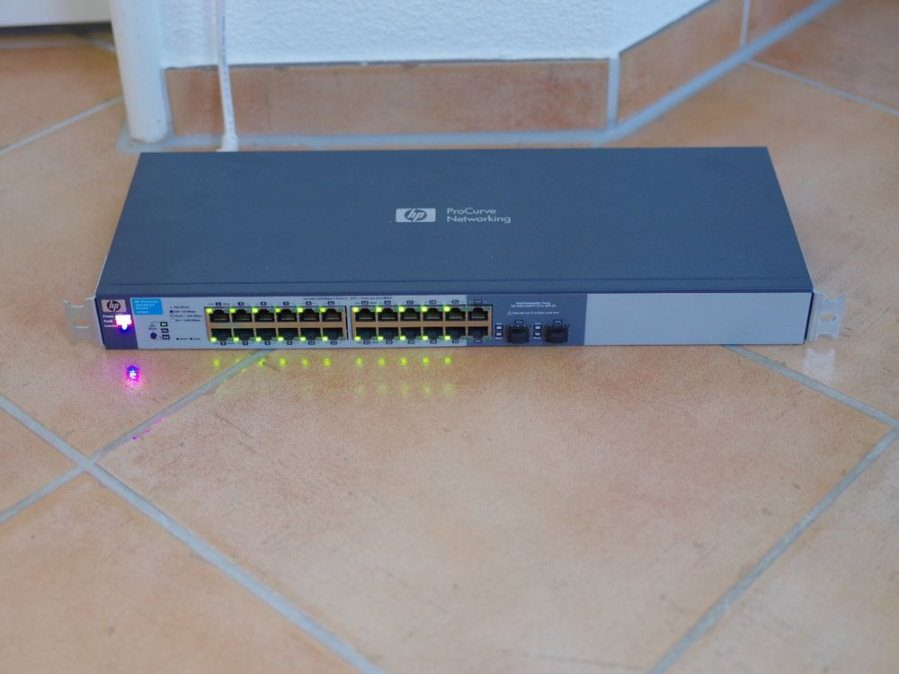 HP ProCurve 1810G-24 Netzwerkswitch J9450A (Gebraucht) in Würenlos für ...