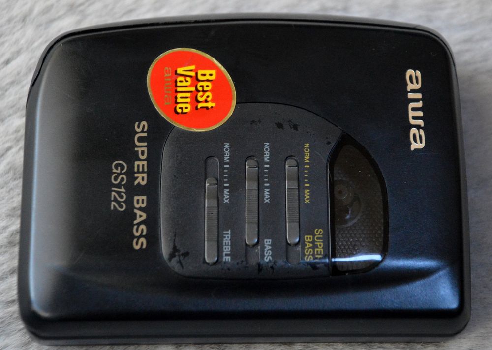 Walkman Aiwa GS122 Super Bass (Gebraucht) in Collonges für CHF 40 – mit Lieferung auf Ricardo kaufen