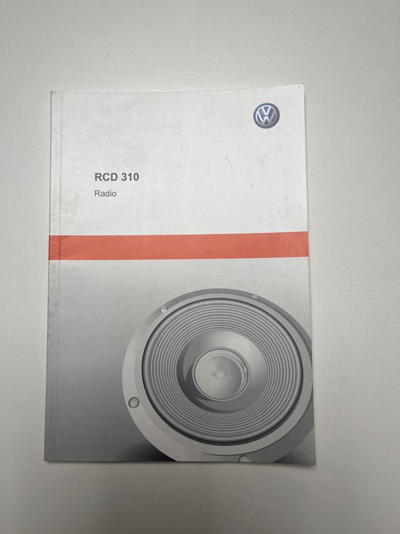 VW Autoradio RCD 310 - Neu - mit Radio code (Neu (gemäss Beschreibung ...