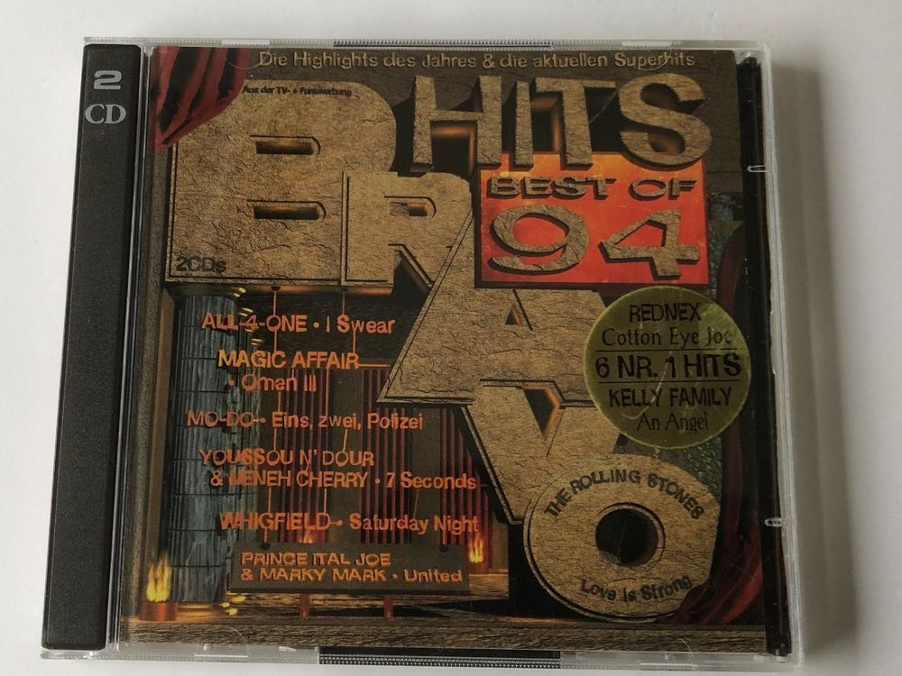 Bravo Hits Best Of 1994 2CD (Gebraucht) in Oberried Brienz für CHF 2 – mit Lieferung auf Ricardo ...