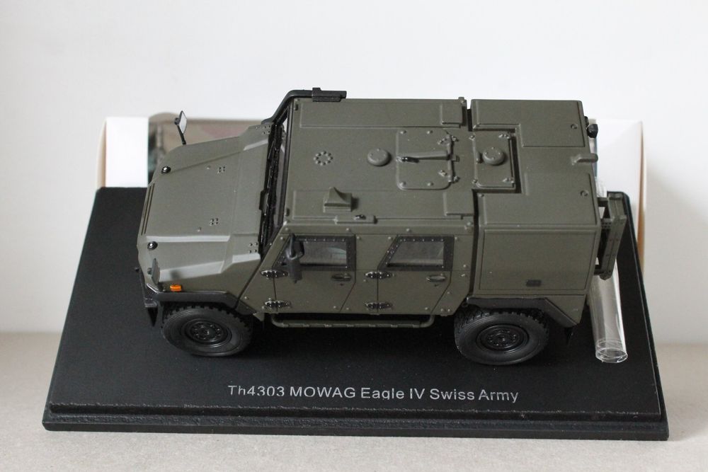 Mowag Eagle IV Swiss Army / Tek-Hoby 1:43 (Neu und originalverpackt) in Courtelary für CHF 89 ...