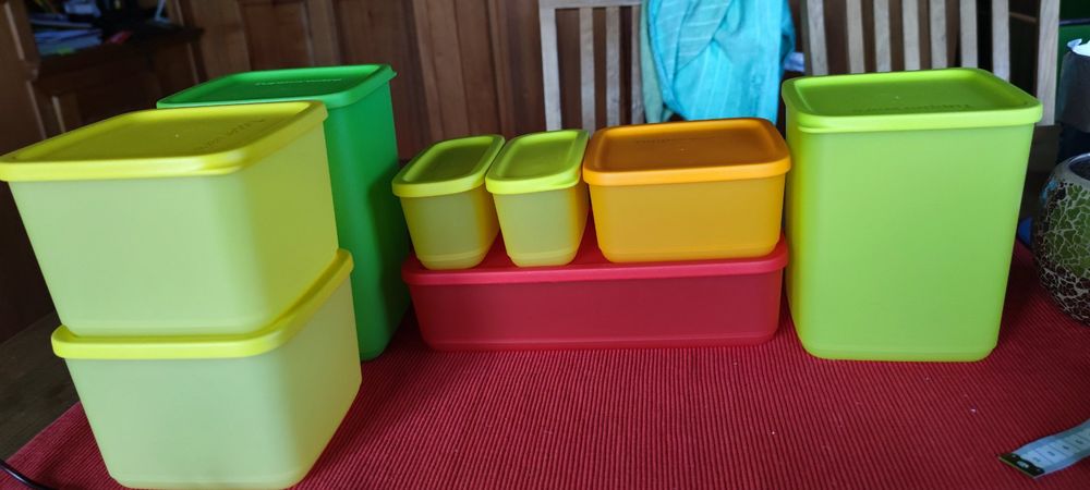 Tupper Cubix Set 8 er Behälter neu (Neu und originalverpackt) in ...