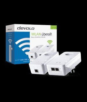 devolo dLAN 1200+ WiFi ac Starter Kit Powerline | Kaufen auf Ricardo