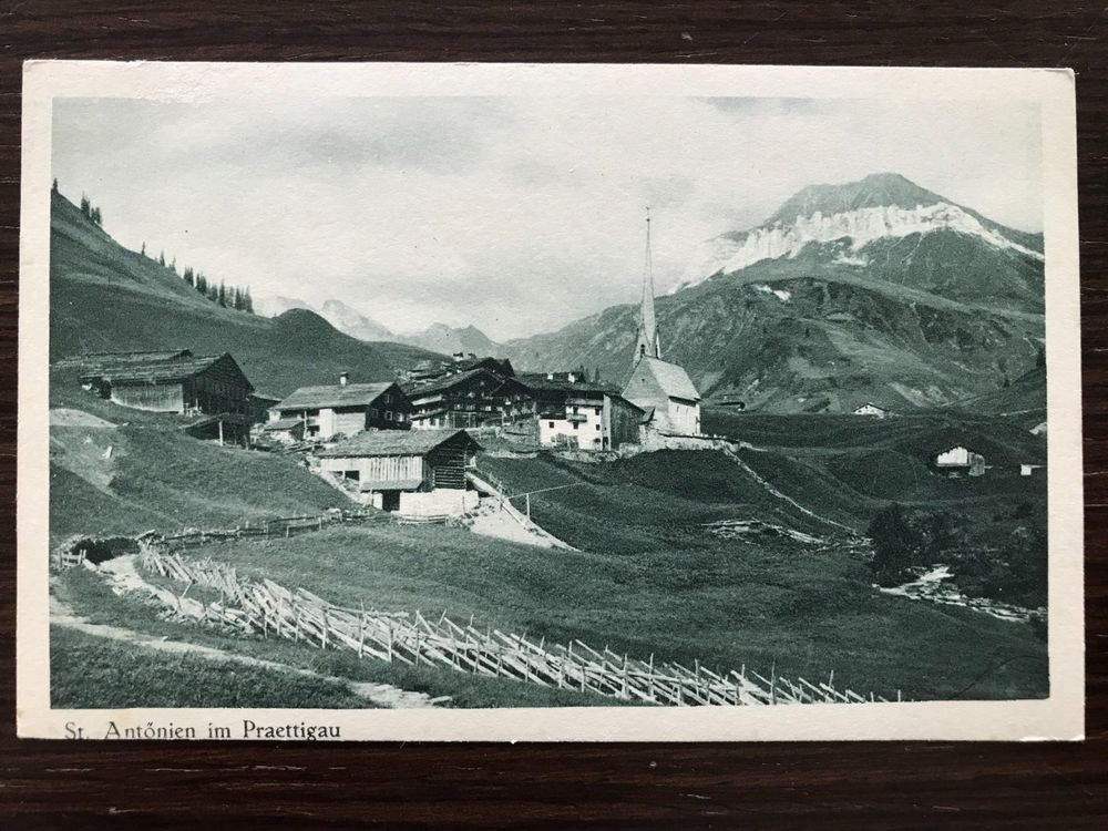 ST. ANTÖNIEN IM PRÄTTIGAU spezieller Holzzaun, Chr. Meisser | Kaufen ...