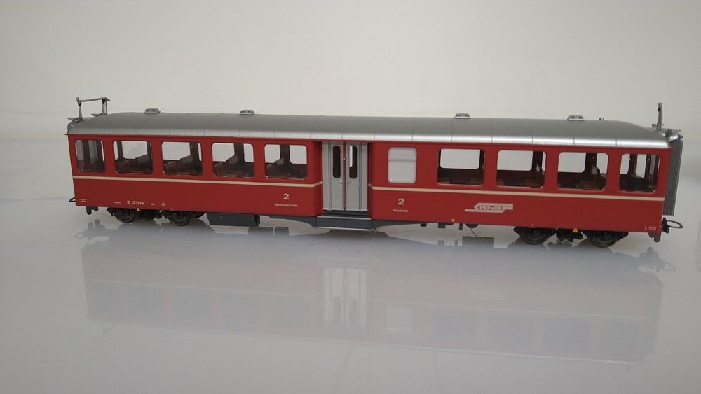 BEMO 3245 114 - RhB B 2304 Mitteleinstiegswagen | Kaufen auf Ricardo