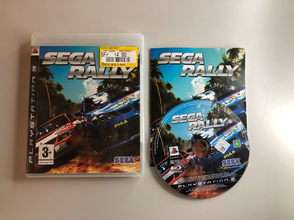 Sega Rally - PS3 (Gebraucht) in St.gallen für CHF 15 – mit Lieferung ...