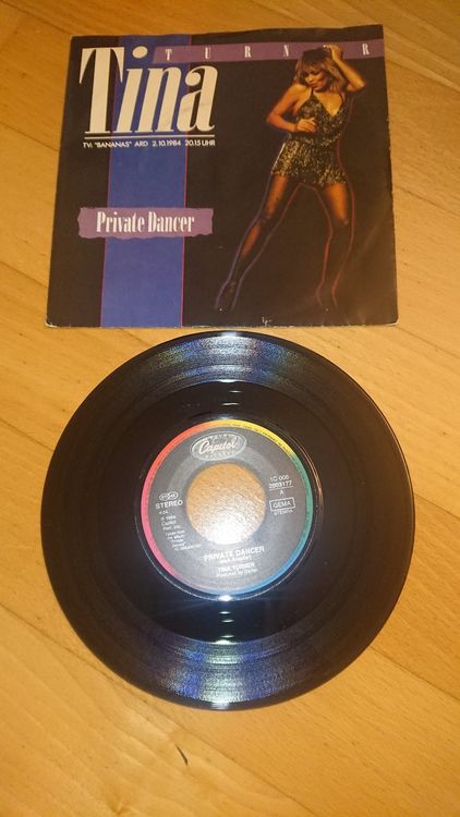 Tina Turner - Private Dancer - Single- 1984 | Kaufen auf Ricardo