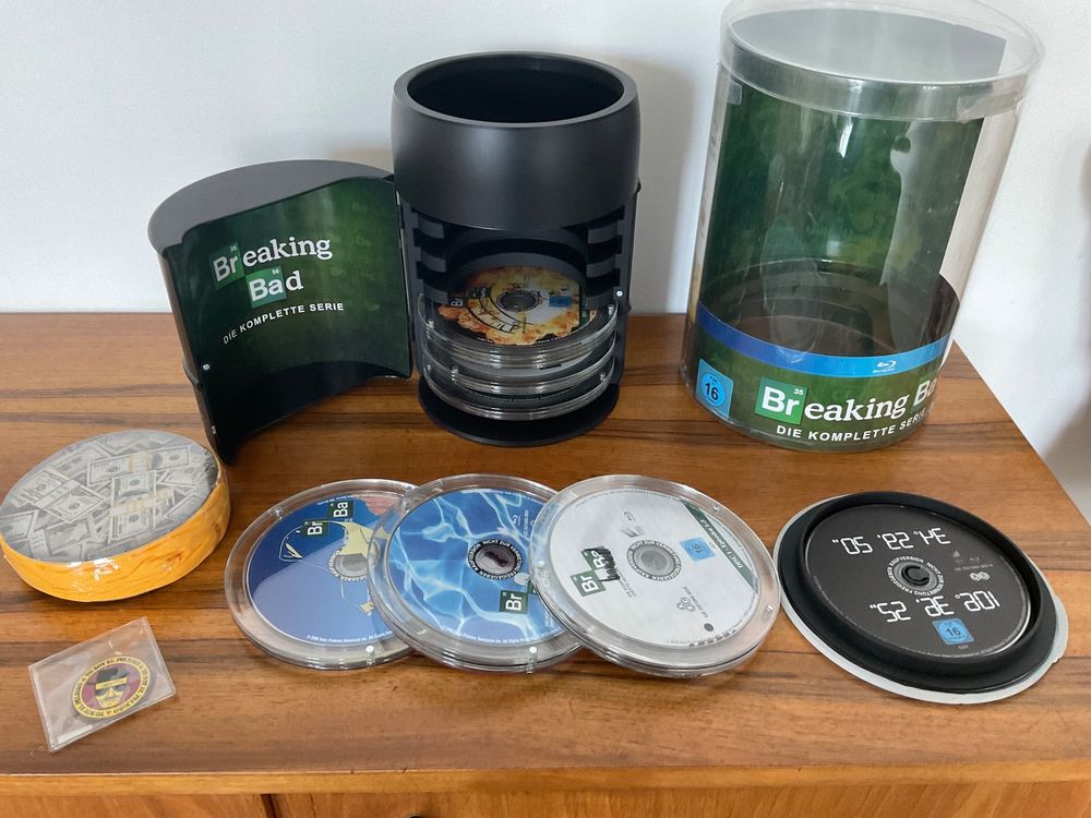 Breaking Bad Blu Ray Barrel Limited Edition Komplette Serie (Gebraucht ...