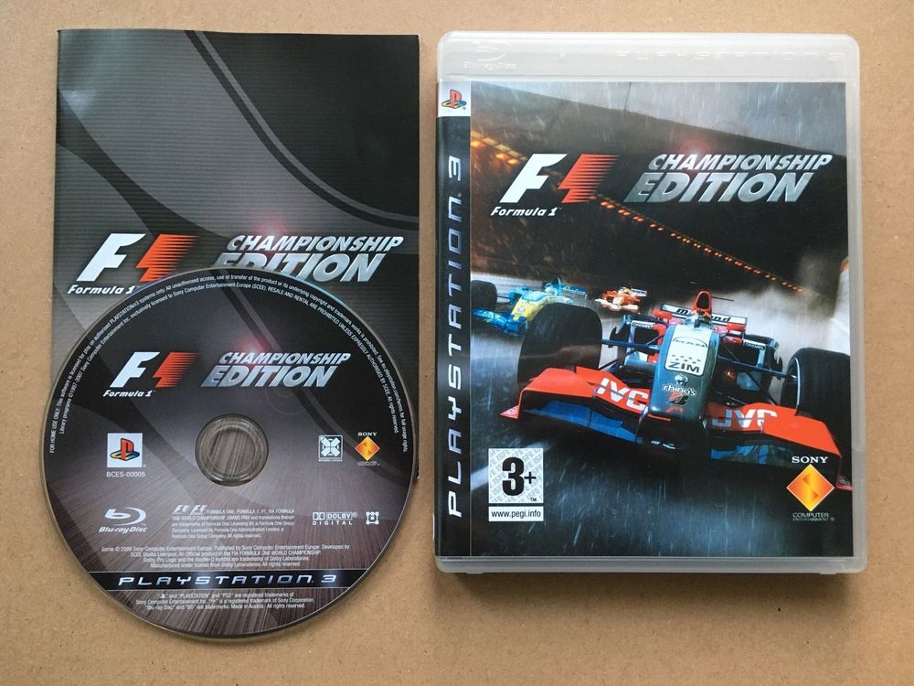 F1 Formula 1 Championship Edition für Ps3 (Gebraucht) in St.Gallen für ...