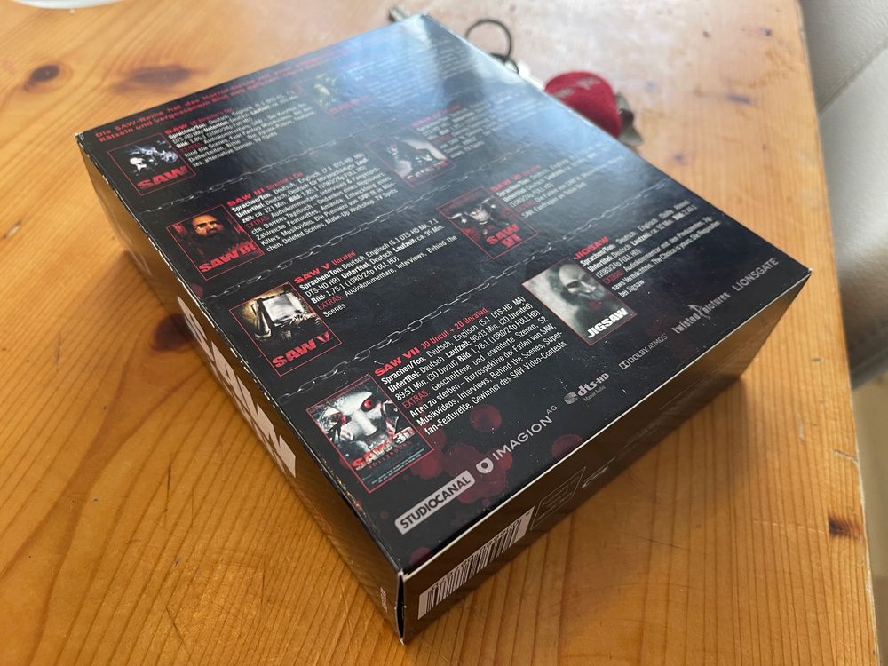 SAW I - VIII (1-8) uncute Version (Neu (gemäss Beschreibung)) in ...