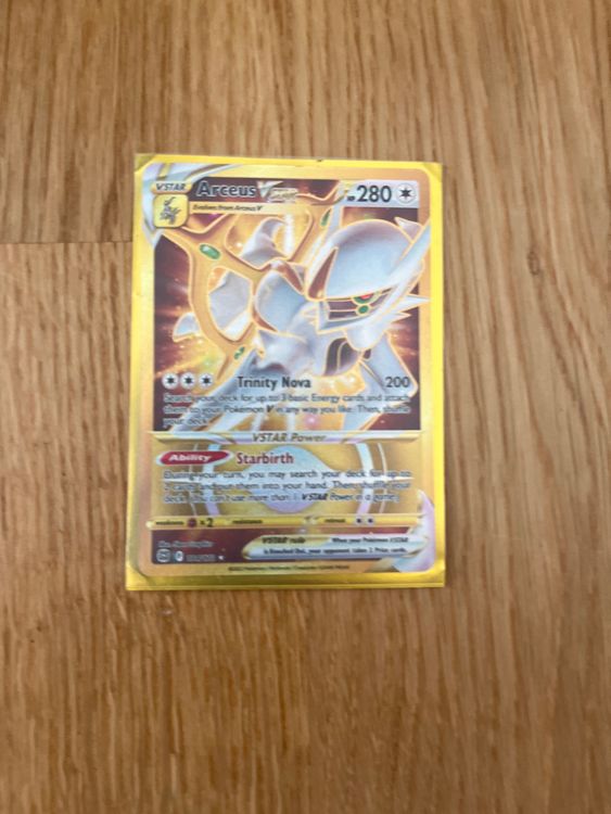 Pokemon Karte Arceus Vstar (Gebraucht) in Köniz für CHF 9 – mit Lieferung auf Ricardo kaufen