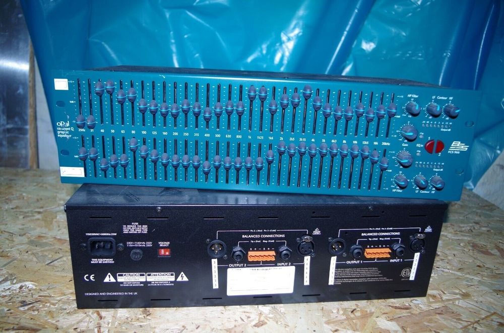 BSS FCS 966 Opal Constant Q Grafik-Equalizer 2x30 Band Prof (Gebraucht ...