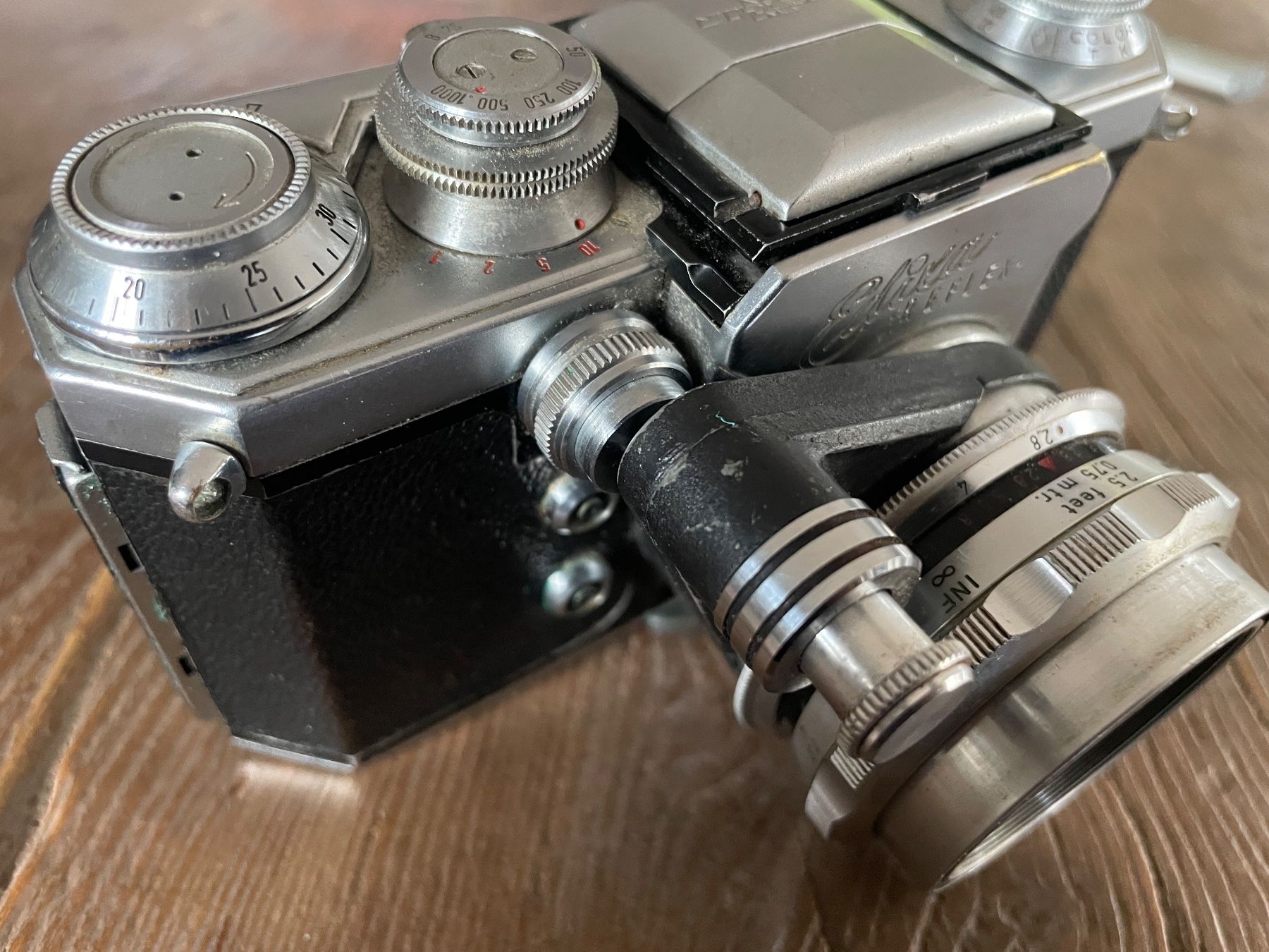 Edixa Reflex B-TL Vintage Kamera mit Objektiv 2.8/50 mm (Gebraucht) in ...