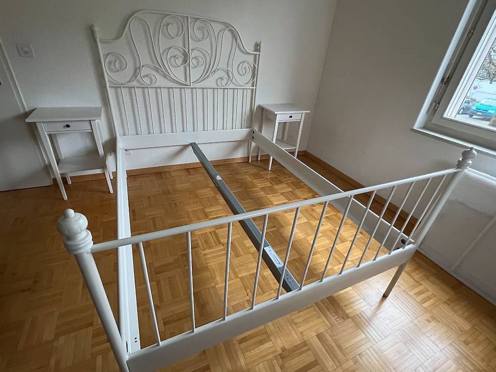 Ikea Metallbett Weiss
