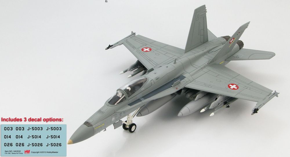 F/A-18C Schweizer Luftwaffe Metallmodell 1/72 (Neu und originalverpackt) in Hochfelden für CHF ...