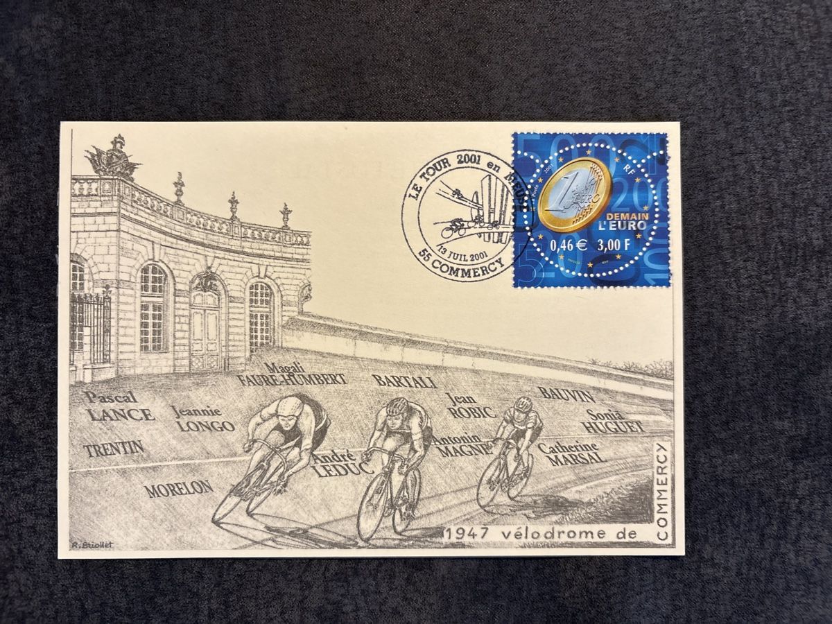 Carte postale: Vélodrome de Commercy - Cyclisme été! (D'occasion) à ...
