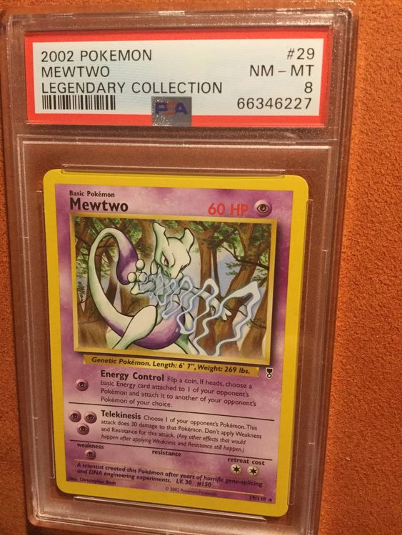 Mewtwo, Legendary Collection (2002), PSA 8 | Kaufen auf Ricardo