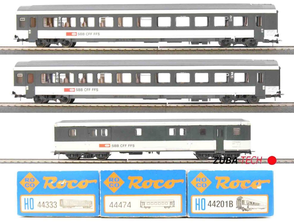 Roco 3x EW IV Personenwagen der SBB H0 GS mit OVP | Kaufen auf Ricardo