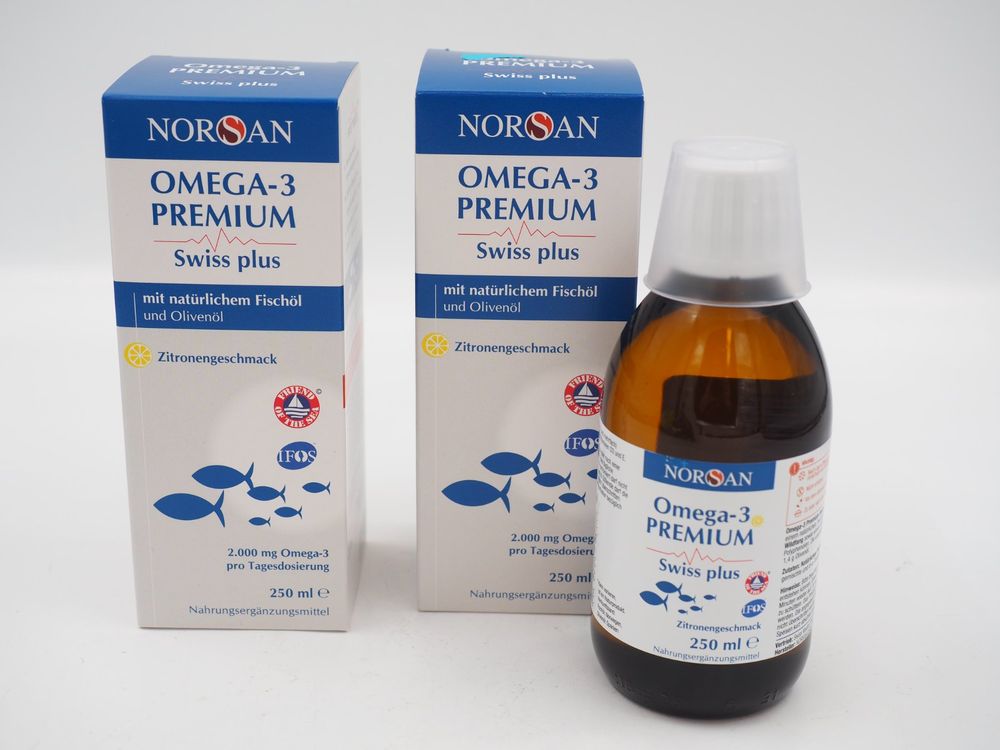 2x NORSAN Omega 3 Premium Swiss plus (25030246) | Kaufen auf Ricardo