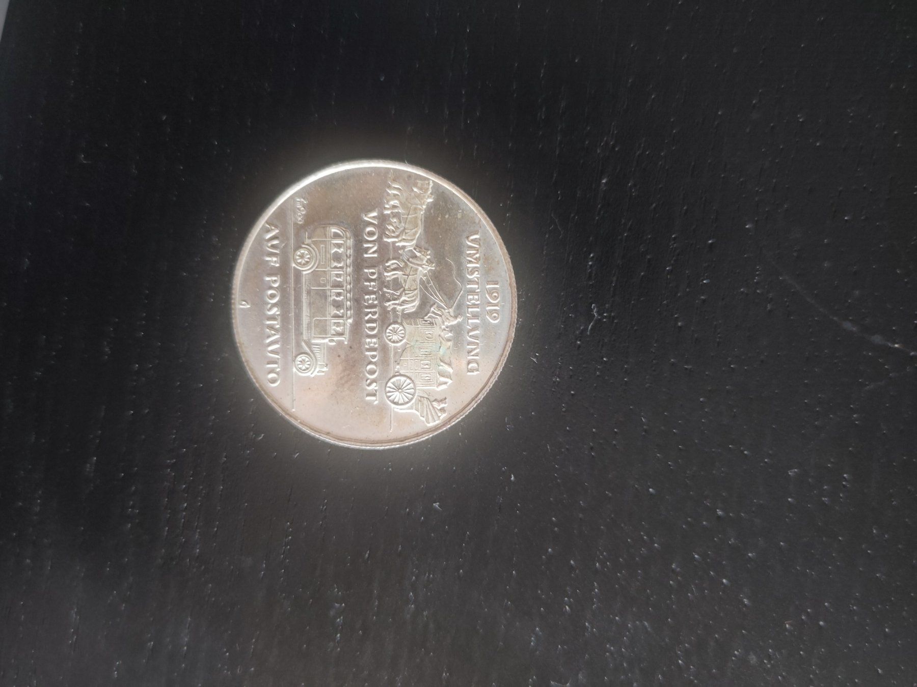 Schweizer Gedenkmünze 5 Franken 1969, guter Zustand (Gebraucht) in ...