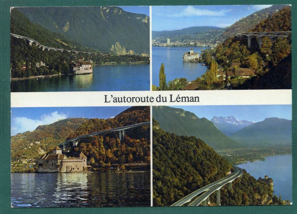 L'autoroute du Léman, Mehrbilderkarte (Gebraucht) in Sargans für CHF 1 – mit Lieferung auf ...