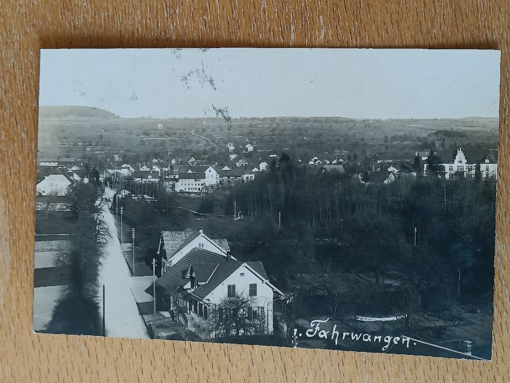 Echt Photo Karte / Fahrwangen AG - Gelaufen 1916 (Gebraucht) in Brugg AG für CHF 25 – mit ...