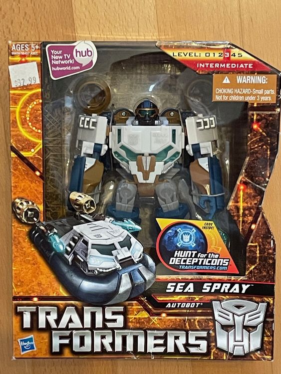 Transformers Hunt For The Decepticons Sea Spray (Neu und ...