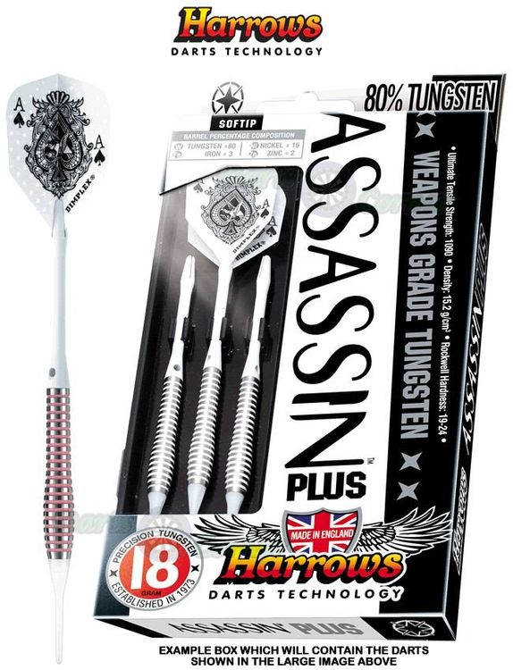 Harrows ASSASSIN Soft Tip Darts - 18Gr (Gebraucht) in Sugiez für CHF 12 ...