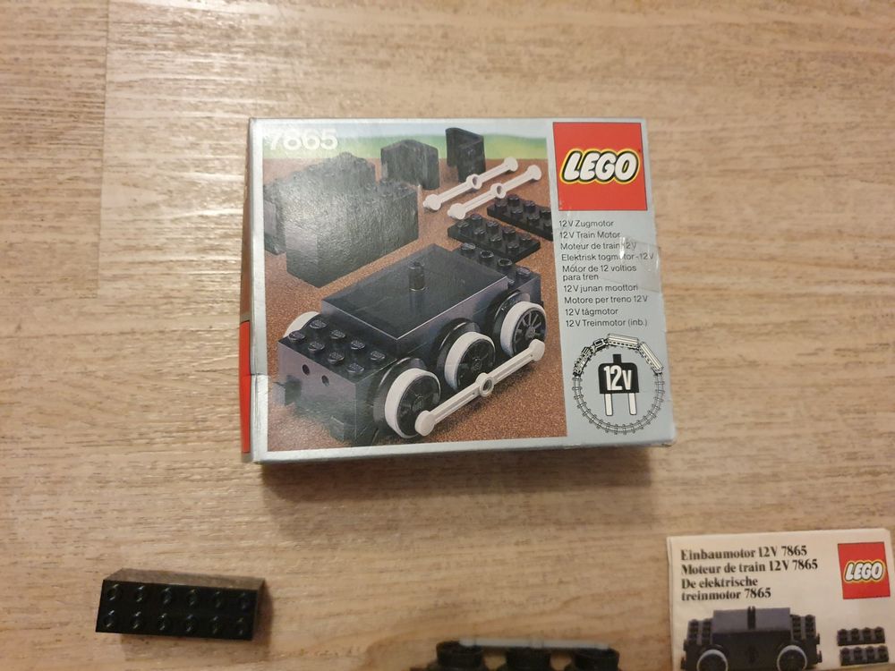 Lego 7865 Eisenbahn 12V Zugmotor Set | Kaufen auf Ricardo