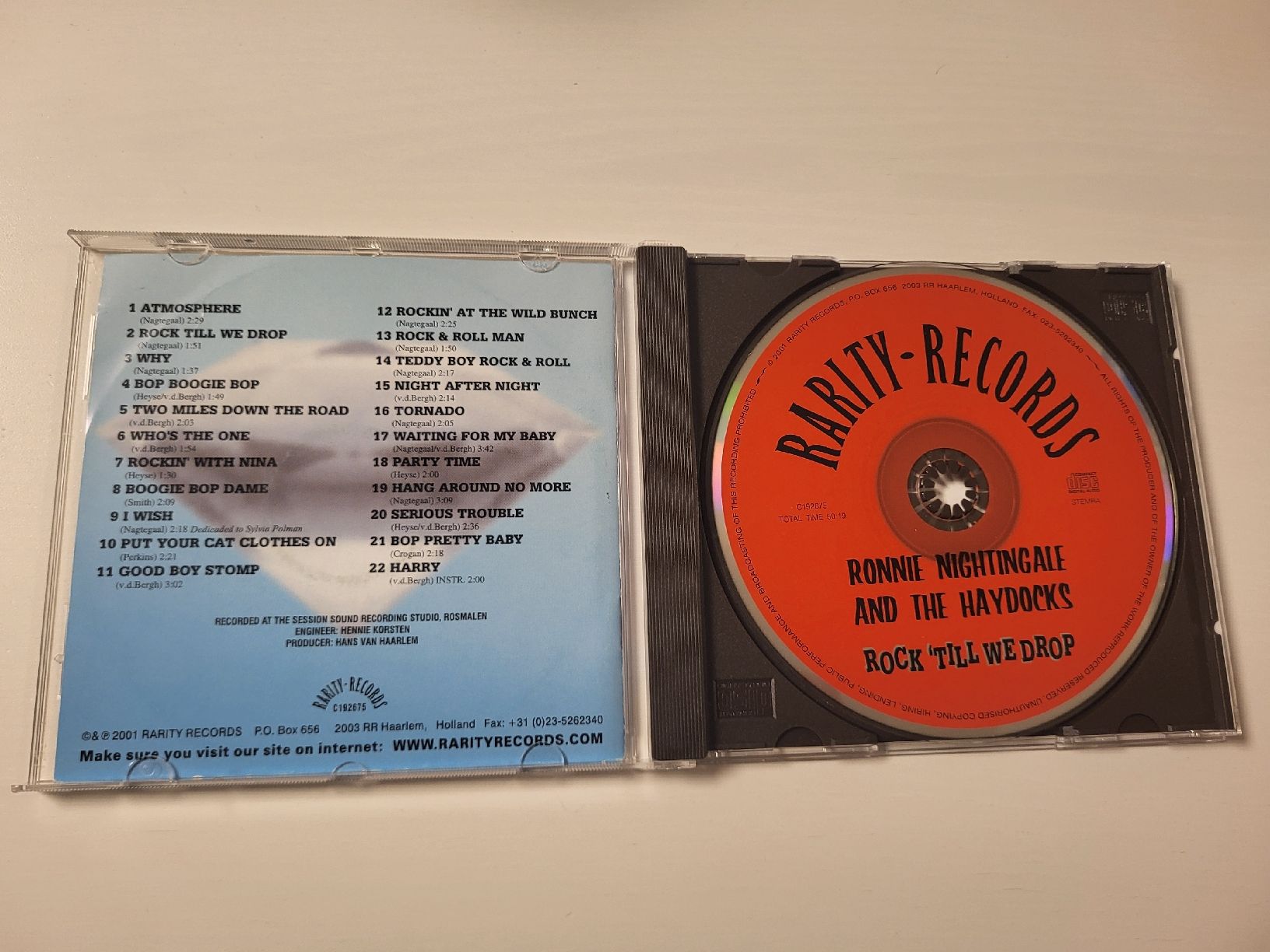 Ronnie Nightingale & The Haydocks - Rock 'Till We Drop - CD (Neu ...