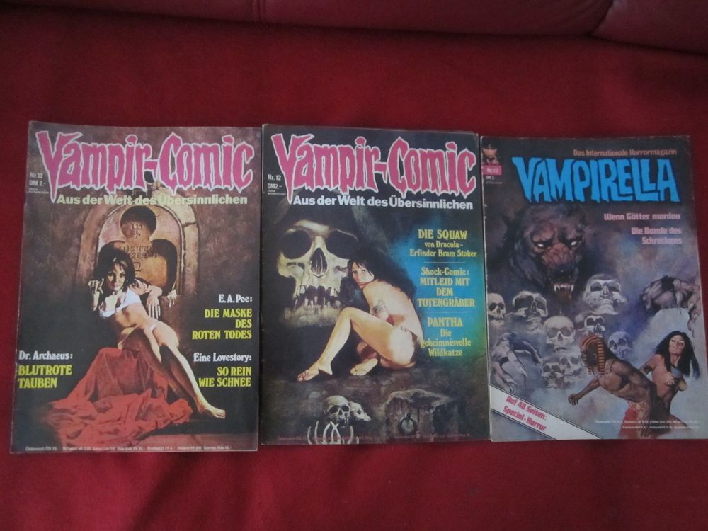 HORROR-COMIC: 3 X VAMPIR -COMIC!!!! | Kaufen auf Ricardo