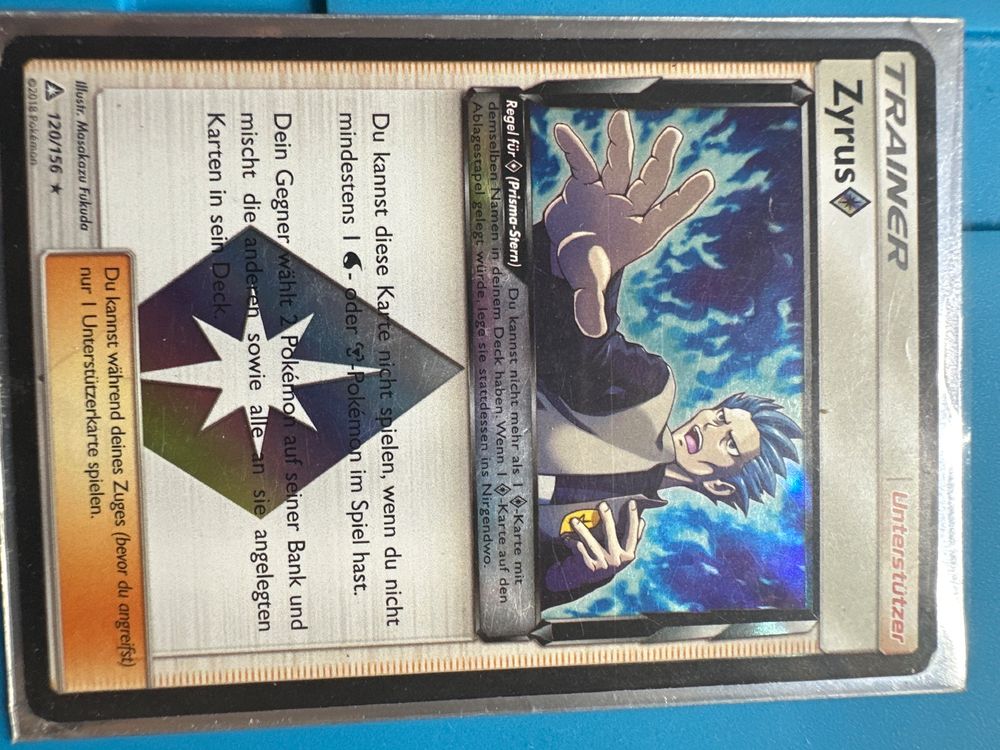 Pokemon Prisma Card Cyrus (Neu (gemäss Beschreibung)) in Embrach für ...