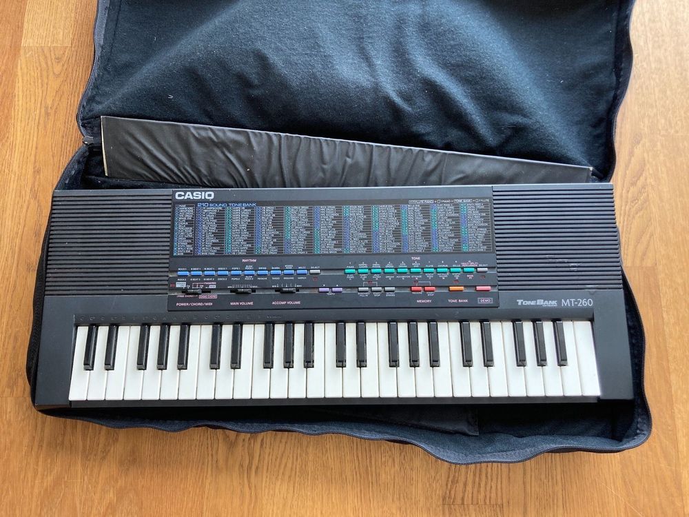 Klavier/ Keyboard Casio MT-260 (Gebraucht) in Samstagern für CHF 21 ...