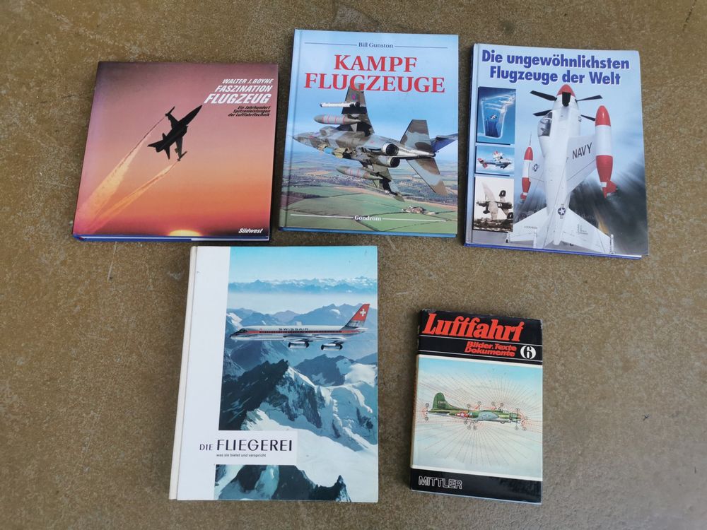 5 Bücher Flugzeuge Aviatik Kampfflugzeuge (Gebraucht) in Neuenkirch für CHF 20 – mit Lieferung ...