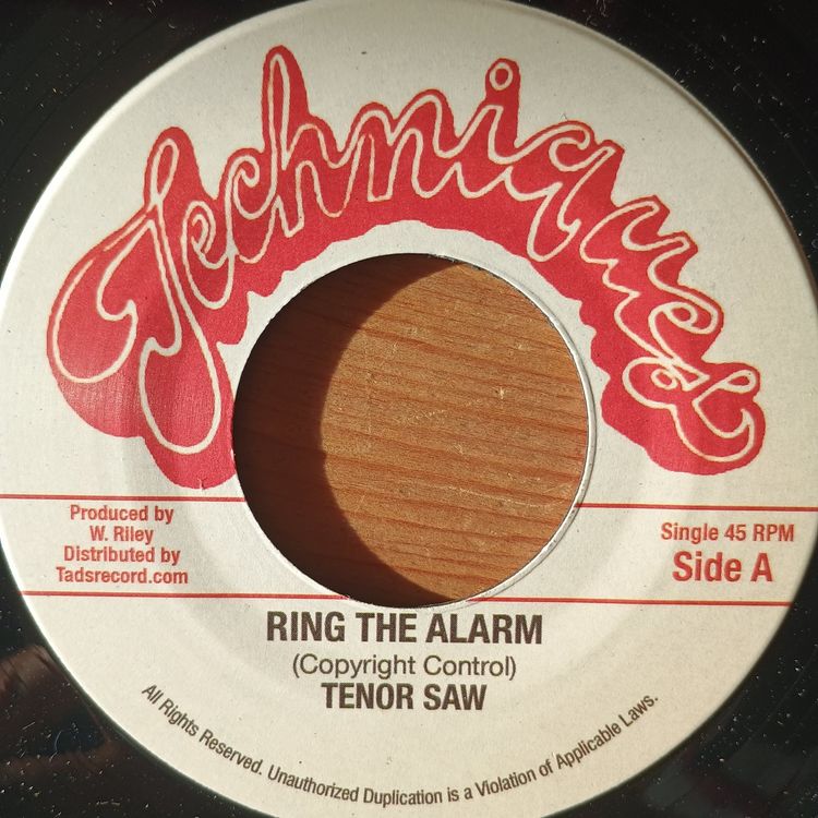 Tenor Saw – Ring The Alarm 7" (Neu (gemäss Beschreibung)) in ...
