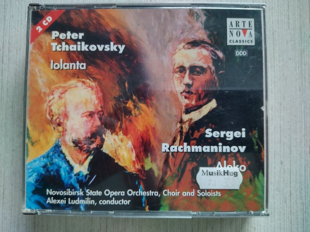 Doppel-CD: Peter Tchaikovsky / Sergei Rachmaninov (Gebraucht) in Jona für CHF 6.5 – mit ...