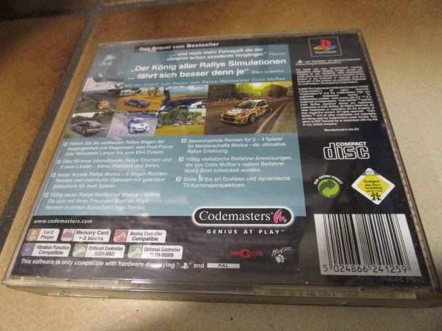 Colin McRae Rally 2.0 PS1 (Gebraucht) in Olten für CHF 10 – mit Lieferung auf Ricardo kaufen