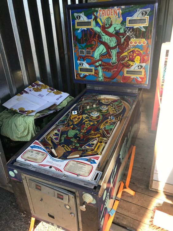 Sehr seltener STERN Pinball TRIDENT 1979 Kompl. ab 1.-- !!!! (Gebraucht ...