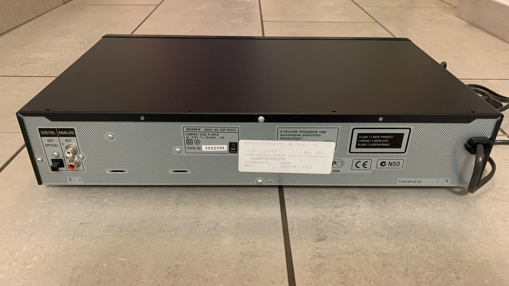 Sony Compact Disc Player CDP-XE370 (Gebraucht) in Birrwil für CHF 35 – mit Lieferung auf Ricardo ...