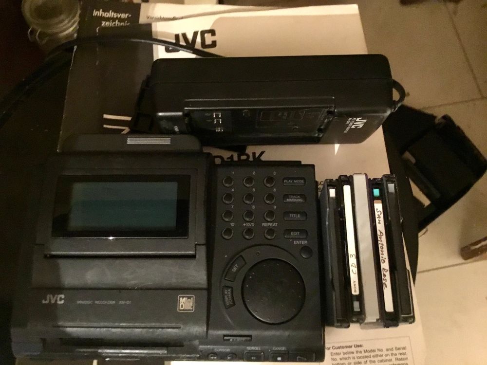 JVC Minidisc Player Vintage | Kaufen auf Ricardo